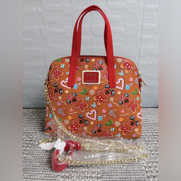 Disney Loungefly | Bags | Disney Loungefly Collaboration Gingerbread ...